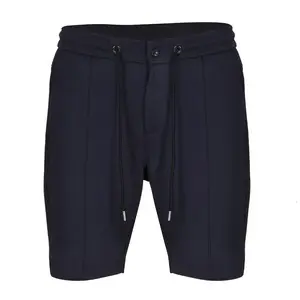 DAVID WEJ Enzo Cotton Loose Fit Short Navy - Blue