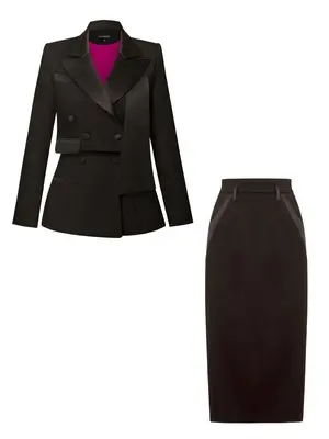 TIA DORRAINE Très Chic Skirt Suit
