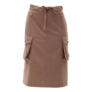 MAISON BOGOMIL Cargo Midi Skirt - Brown