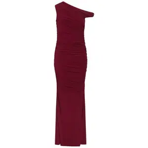 CELESTINE & MAE Dahlia Maxi Dress In Rumba - Red