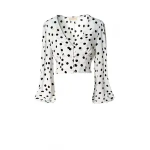 AGGI BY HALEWSKI Alicia Bit Of Blouse - White