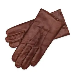 1861 GLOVE MANUFACTORY Benevento Handmade Gloves In Tabacco - Brown