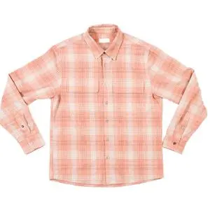 ARIKO Blue / Orange Orange Summer Softy Plaid Shirt