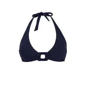 KIKKI-G SWIMWEAR Beatrice Halter Top Navy - Blue