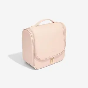 STACKERS Neutrals Large Hanging Washbag Blush Pink - Orange