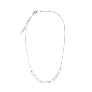 SHABELLA NYC Mini Chain Necklace - Silver