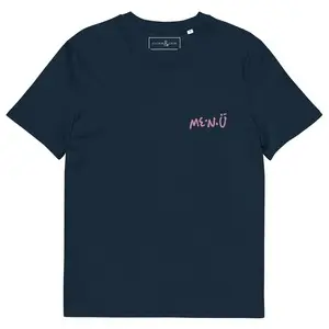 ANCHOR & CREW Me.n.u' Editions Organic Cotton T-shirt - Blue