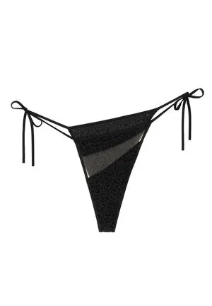 GOD SAVE QUEENS Gigi Bottom - Black