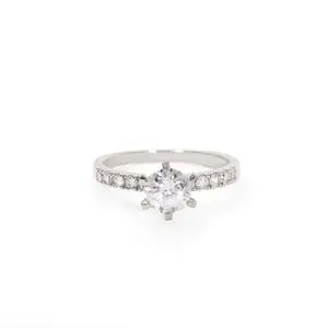 SHABELLA NYC Eternity Ring - Silver