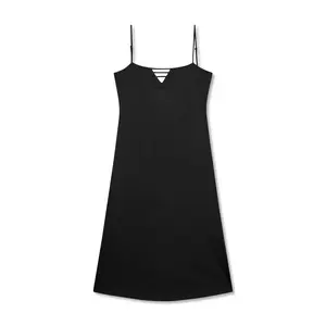 MARIANNE BY MARIE JORDANE Karma Open-back Midi Dress - Black