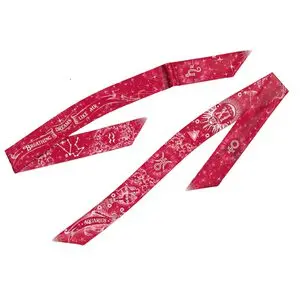 SILK&SOUL Aquarius Zodiac Twilly - Red