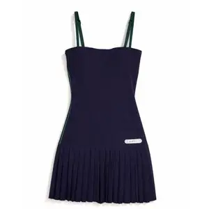 YORSTRULY On & Off Court Dress; Convertible Strapless Dress & Skirt - Blue