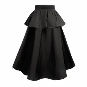 FROCK TALES Sunset Peplum Midi Skirt