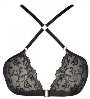 BRACLI Vienna Crossed Bra - Black