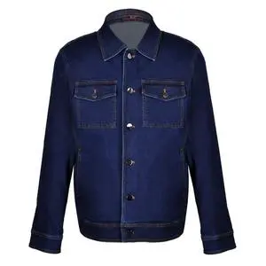 DAVID WEJ Vanguard Stretch Denim Jacket Dark