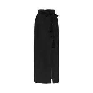 ARMS OF EVE Verona Wrap Skirt Liquorice - Black