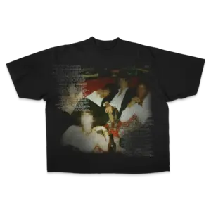 WORKS OF MADNESS Mafia Drop Tee - Black