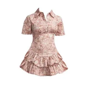 28NATELIER Teddy Dress - Pink