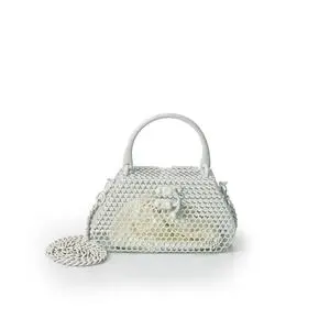 MYTH HOUSE Neutrals Mini Awuraba In Moonbeam Handbag - Grey