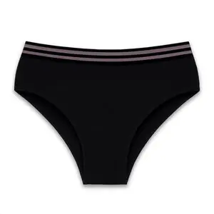 ZELF INTIMATES Aura Soft Panty Recycled - Black
