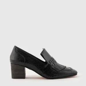 MARIANO SHOES Mouraria Pump Snake Effect - Black