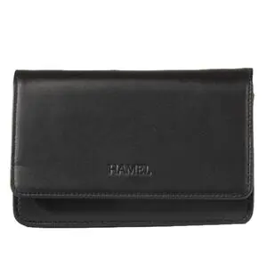 HAMEL ATELIER Salina Bag Leather Crossbody Bag - Black