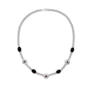 PTERA JEWELRY Sol Invictus Necklace - Silver