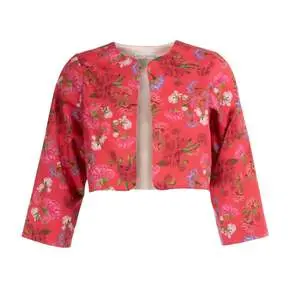 SOFIA TSERETELI Garnet Bolero Jacket Floral