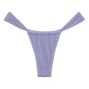 MONTCE Lavender Crochet Sandra Bikini Bottom - Purple