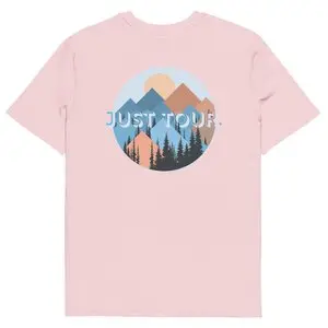 ANCHOR & CREW Organic Cotton T-shirt With Graphic Print - Pink