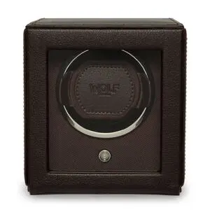 Wolf Cub Single Watch Winder - Brown