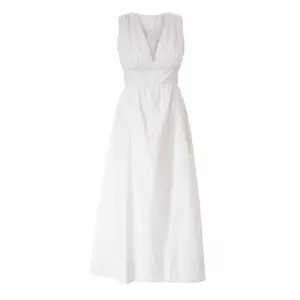 SOFIA TSERETELI Cotton Midi Dress - White