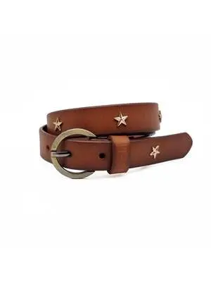 NOOKI DESIGN Calisto Star Belt In Tan - Brown