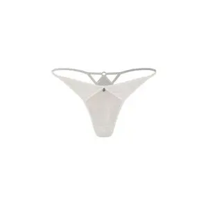 HOUSE OF SILK Ciara Thong - White