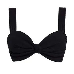MONTCE Rib Hayden Bikini Top - Black