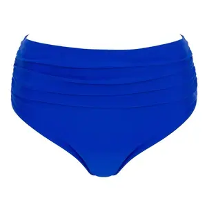CORE SWIM High Waisted Bikini Bottoms Santorini - Blue