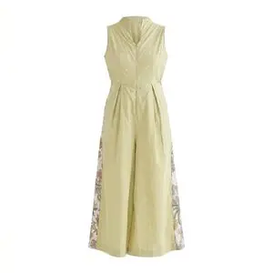 MAISON QALA Camellia Jumpsuit - Green