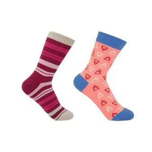 PEPER HAROW - MADE IN ENGLAND Elizabeth Punch & Elets Socks Bundle - Pink