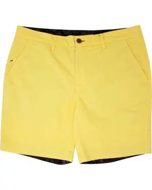 LORDS OF HARLECH John Flat Front Short Sunshine - Yellow