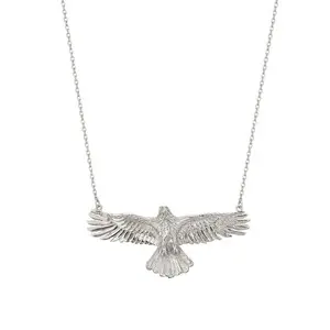 ZOË & MORGAN Eagle Necklace - Silver