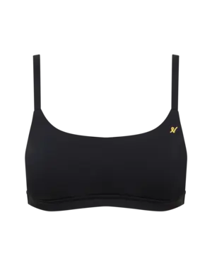 NUDEA The Scoop Neck Bralette - Black