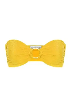 SOIRÉE MIAMI BEACH Amelia Bikini Top - Yellow