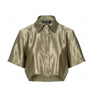 VAZAF Full Moon Shirt Olive - Silver