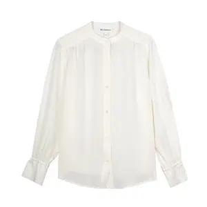 BEL CASHMERE Isadora Ecru Blouse - White