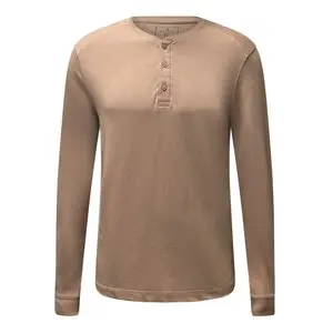 VUSTRA Gilded Beige Henley