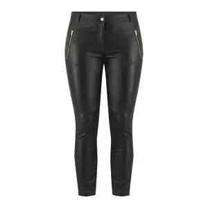 ZOEY Lucille Leather Pants - Black