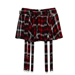 PALOMA LIRA Schoolgirl Skirt - Red