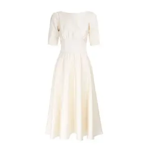 SOFIA TSERETELI Satin Bliss Dress - White