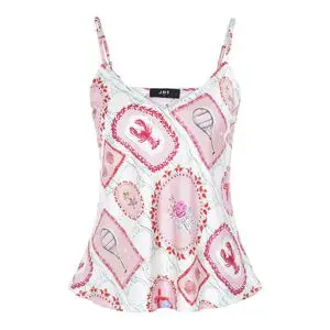 JESSICA RUSSELL FLINT Cami Top The Hamptons - Pink
