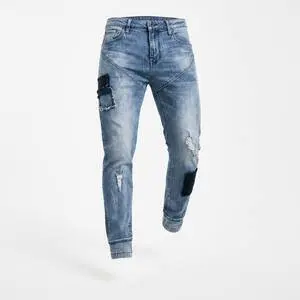 Chuks Collins Act Self Light Denim Diffusion Jeans